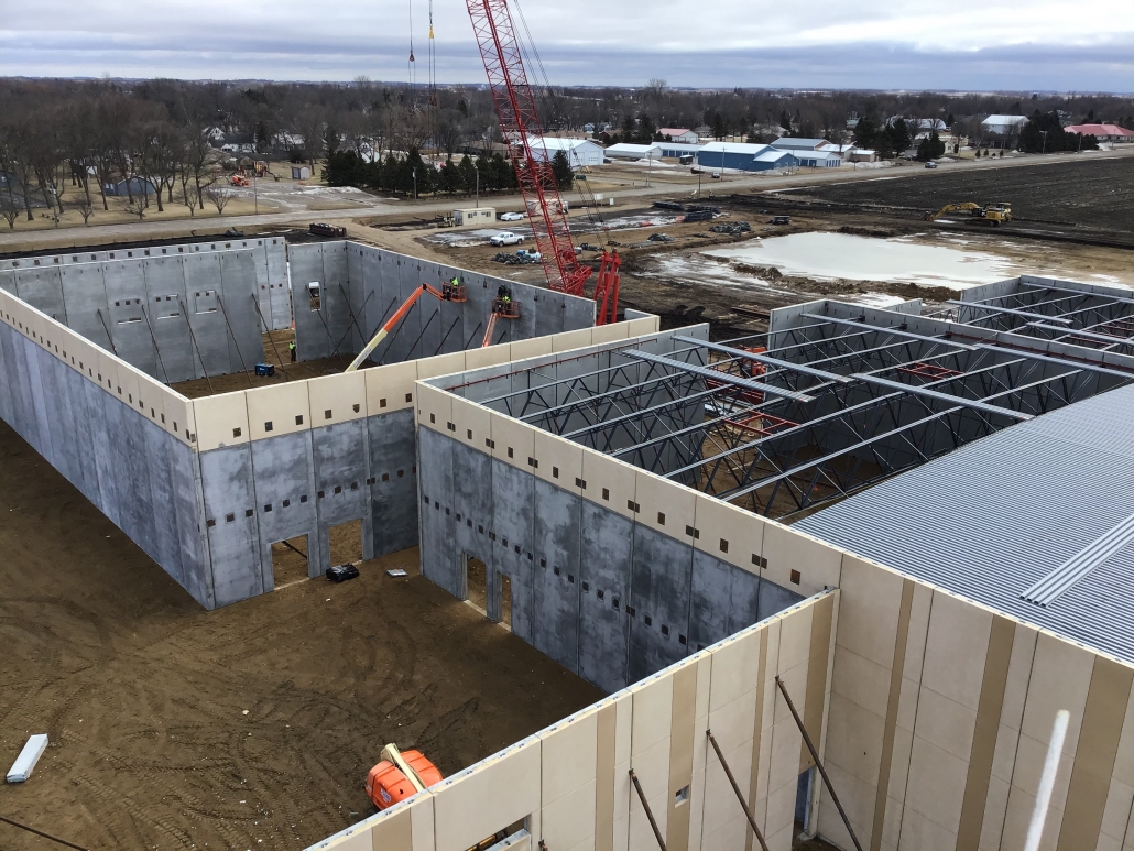 RTR School Precast – Erection – Jans Corp